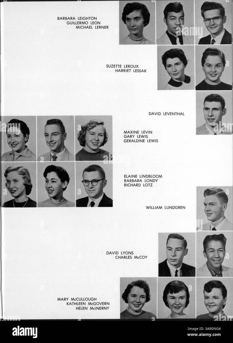 The 1957 North High Yearbook, '57 Polaris,' documents the students ...