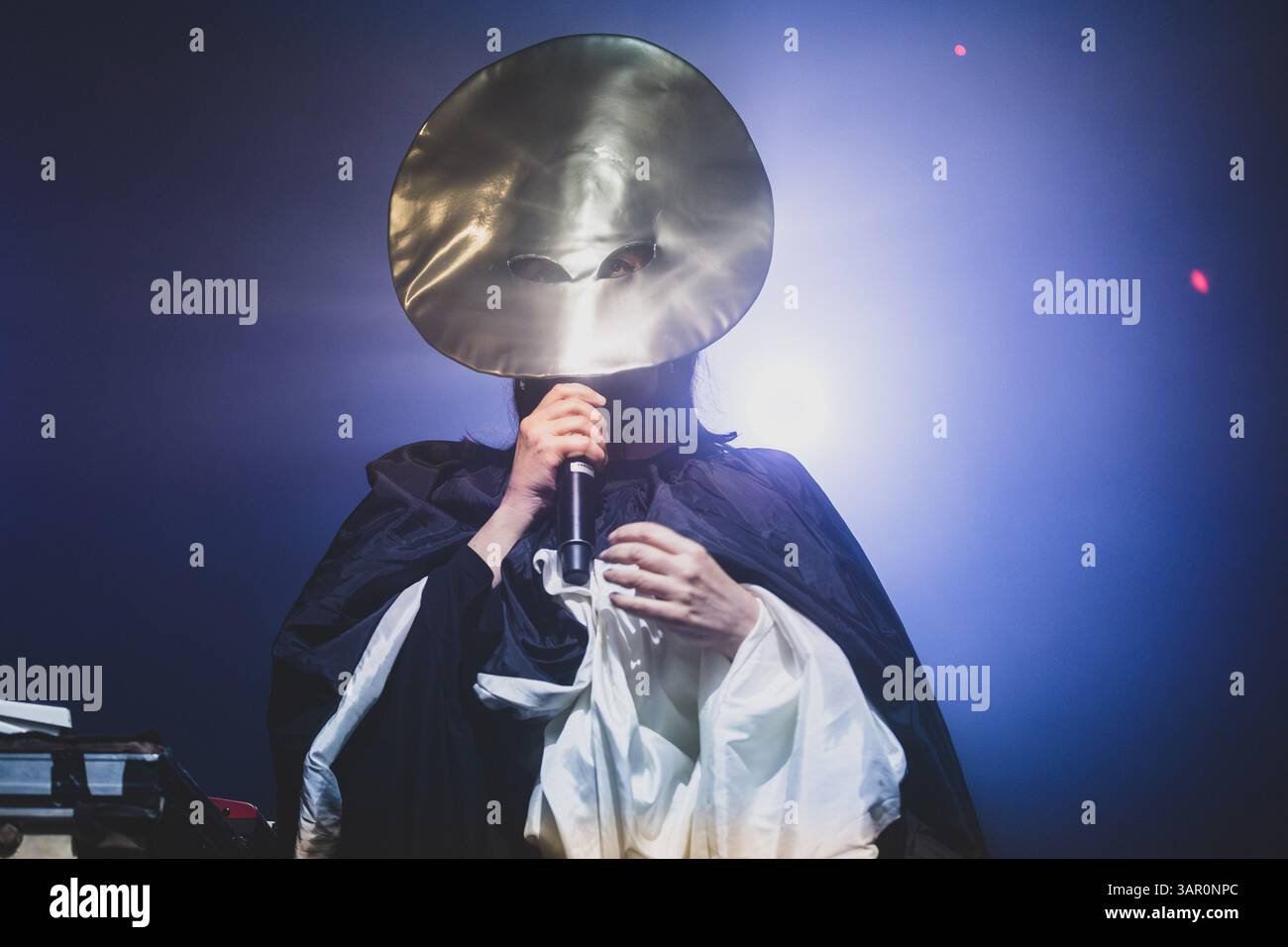 Rome, Italy. 16th Apr, 2025. Maria Di Donna aka Meg performs the “30 ...