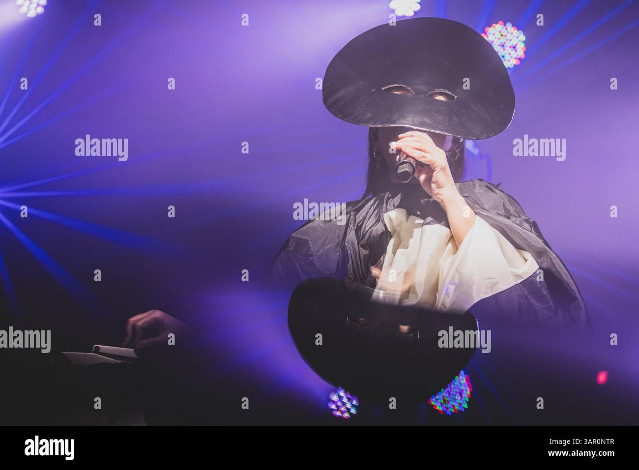 Rome, Italy. 16th Apr, 2025. Maria Di Donna aka Meg performs the “30 ...