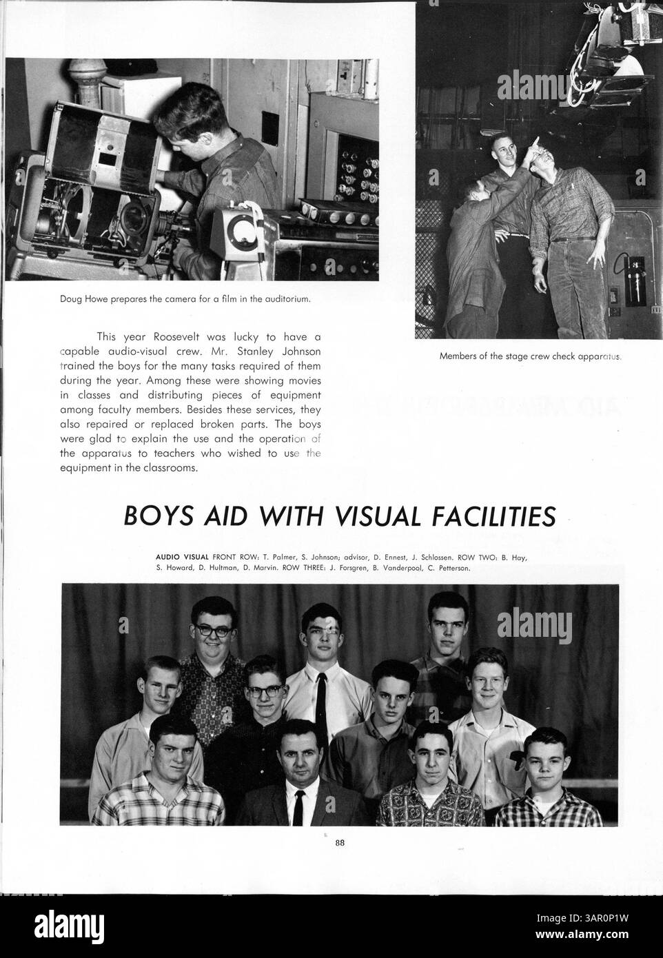 The 1963 '63 Sagamore' Yearbook from Roosevelt High School showcases ...