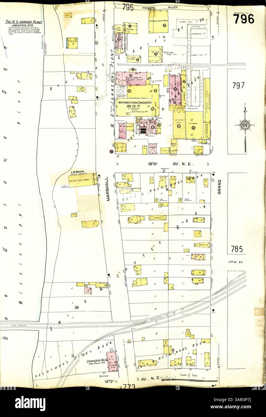 This volume of Sanborn Insurance Maps covers Minneapolis, Minnesota ...