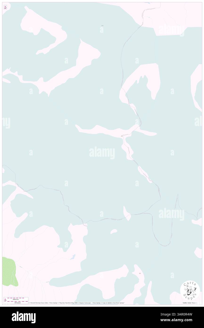 Lillooet map hi-res stock photography and images - Alamy