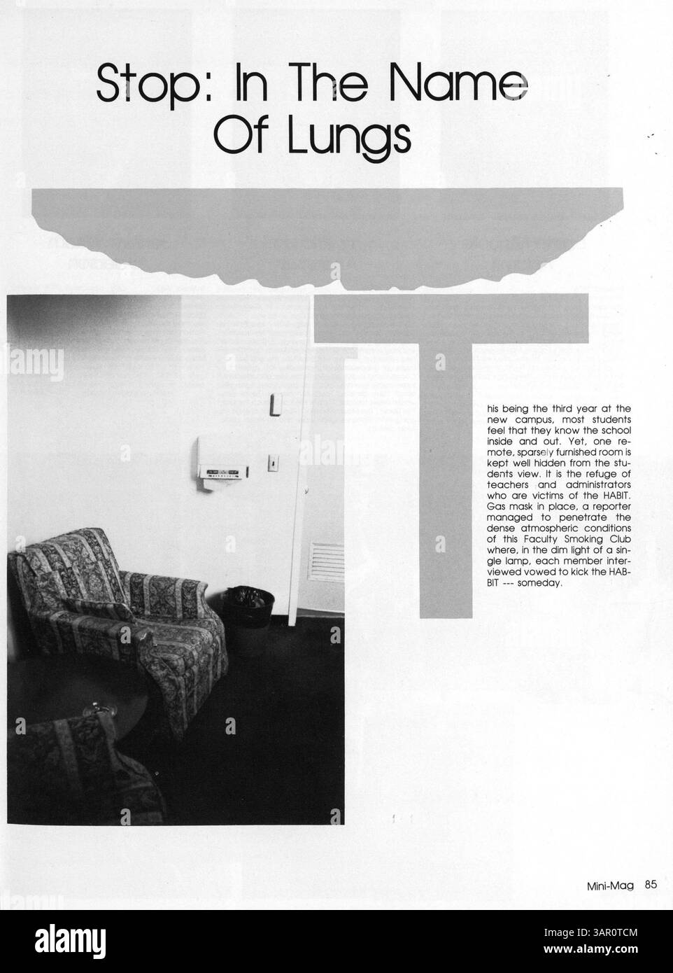 This 1984 Breck Yearbook documents the key events of the 1983-1984 ...