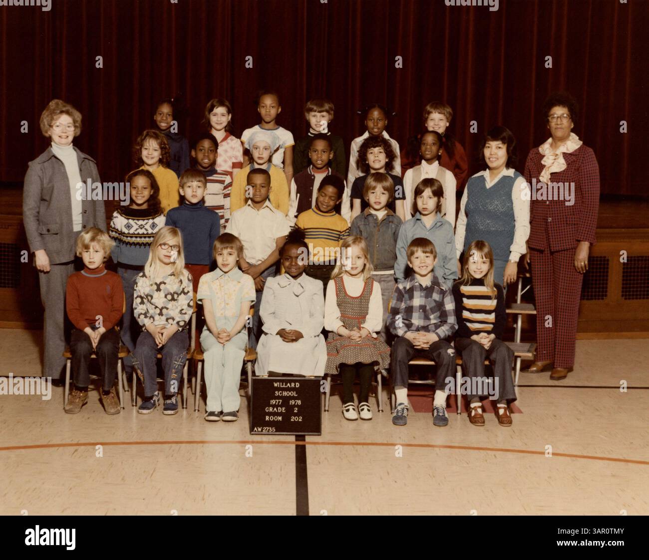 Class photos from the 1978 Willard Elementary Yearbook show students ...