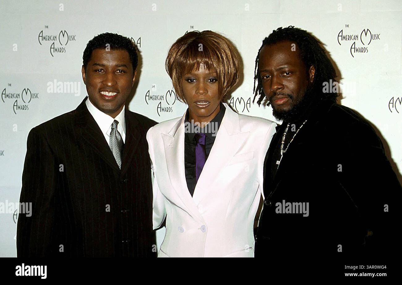 Wyclef jean whitney houston hi-res stock photography and images - Alamy