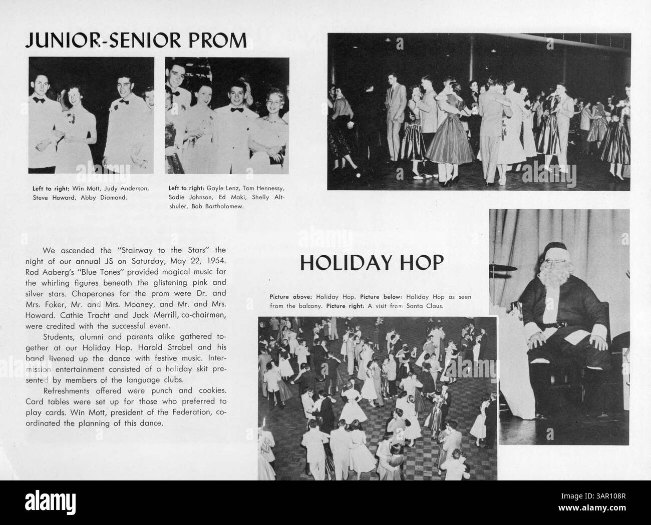 The 1955 Bisbila yearbook from University High School features students ...