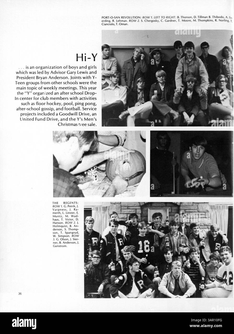 This 1971 high school yearbook documents Roosevelt High School's ...