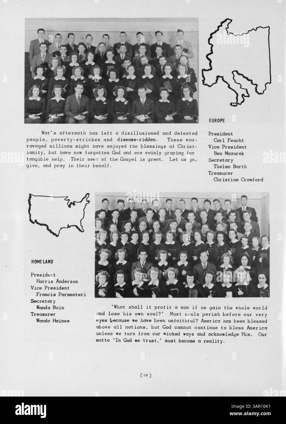 This 1948 yearbook from North Central Bible Institute highlights the ...