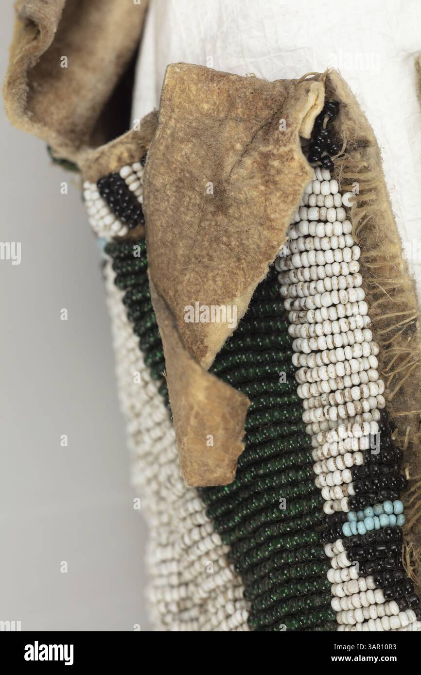 Cheyenne Beaded Moccasins, part of the Missouri Historical Society ...