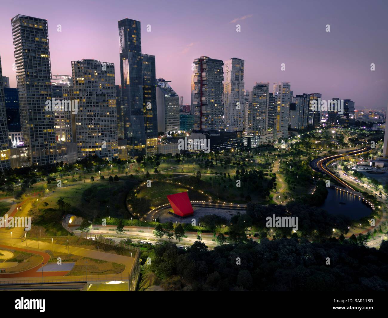 Drone photo showing long hi-res stock photography and images - Alamy