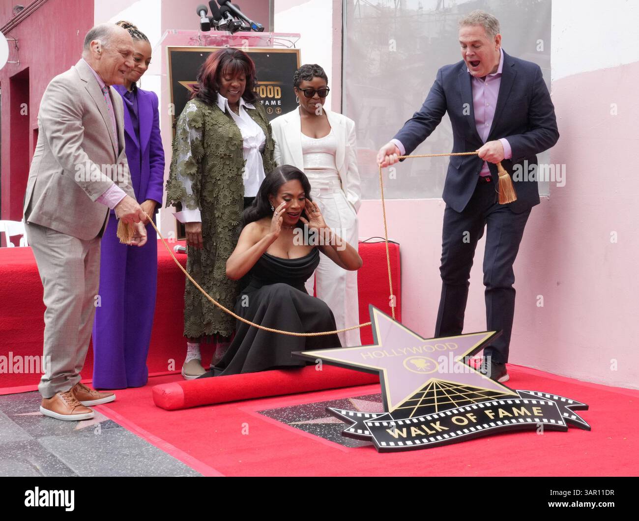 Los Angeles, USA. 16th Apr, 2025. (L-R) Steven Nissen, President & CEO ...