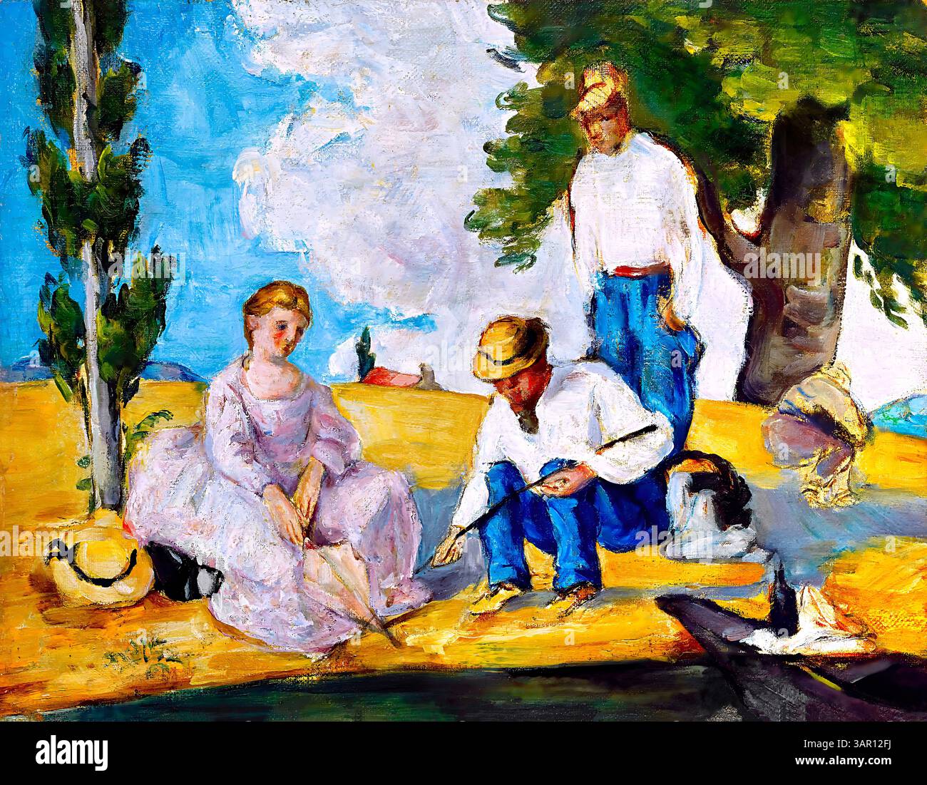 Authentic impressionist style hi-res stock photography and images - Alamy