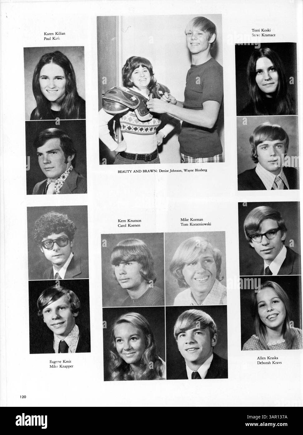 The 'Wizard '73' yearbook from Edison High School features a ...