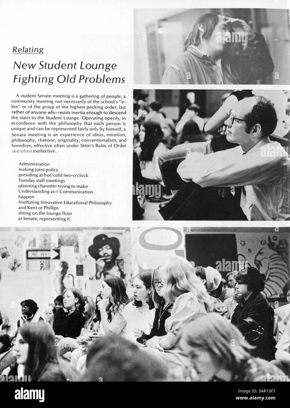 The 1971 Marshall University Yearbook showcases the student body, clubs ...