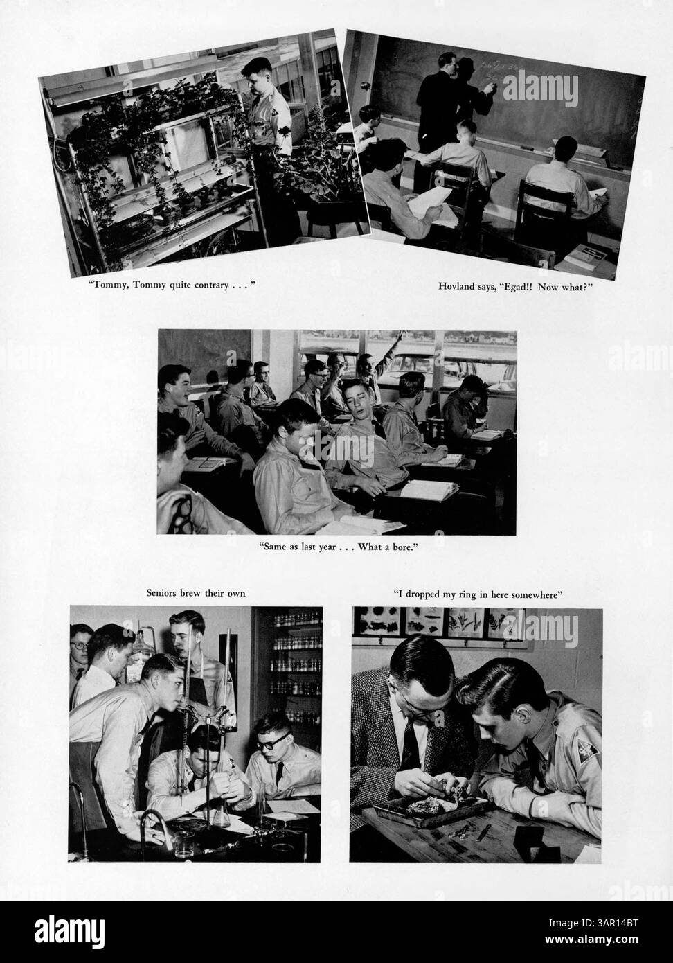 This high school annual documents the students, teachers, clubs ...