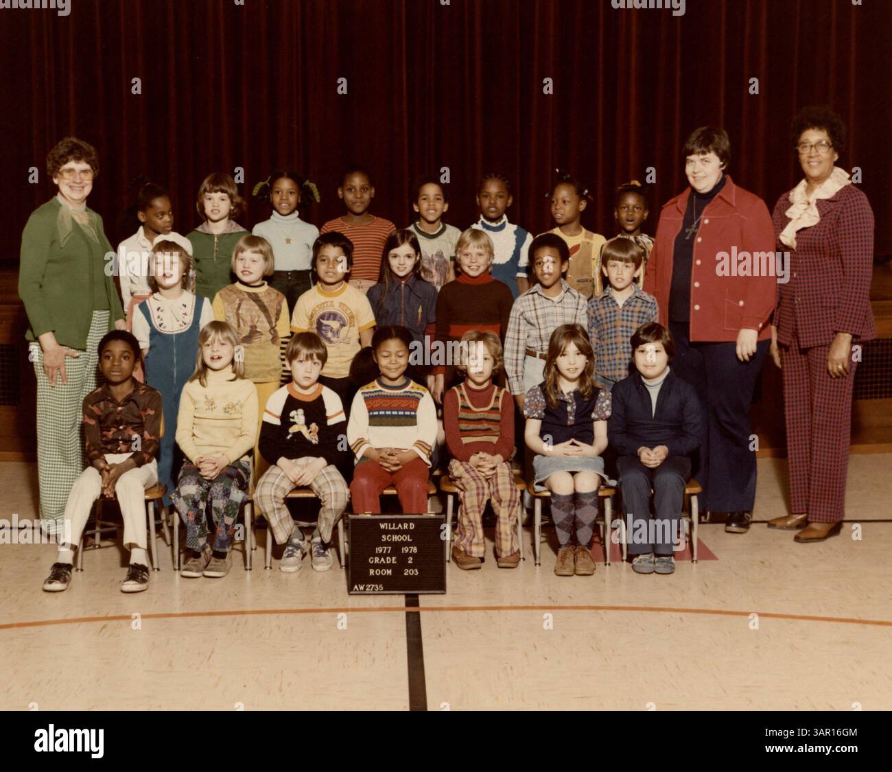 The 1978 Willard Elementary Yearbook contains class photos documenting students and teachers of ...