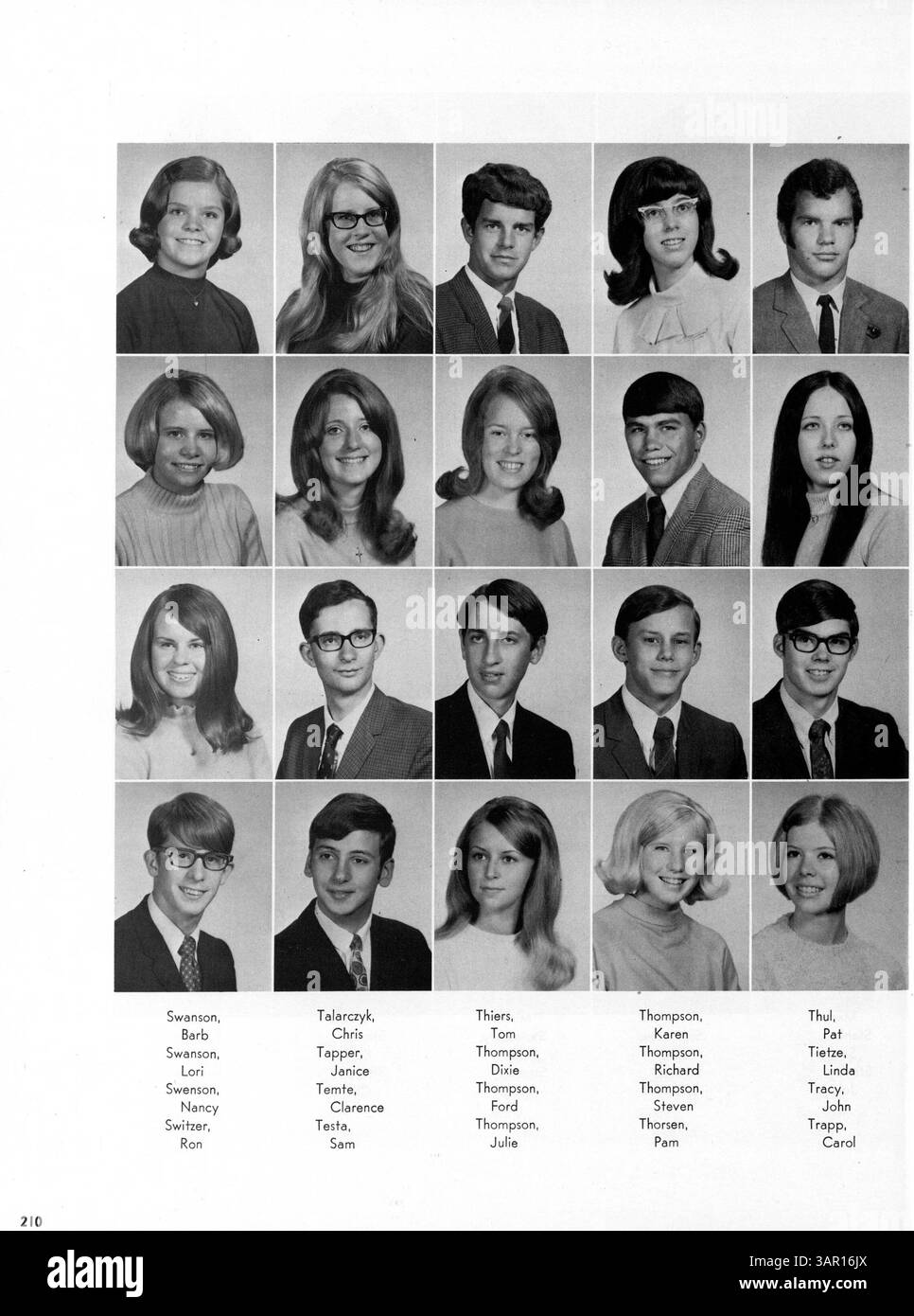 The '1970 Bear' yearbook from Lincoln High presents a comprehensive ...