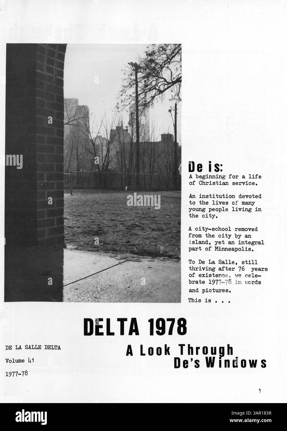 The 1978 Delta 78 yearbook from De La Salle High School provides a visual record of students ...