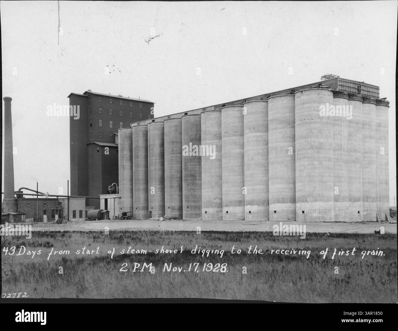 The Osborne-McMillan Grain Elevator at Shoreham Yards increased its ...