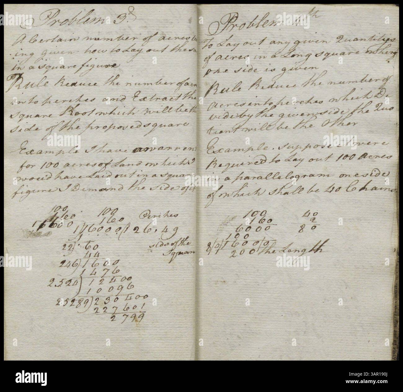 This manuscript copy of T. Pendleton's 'Practical Geometry' from ...