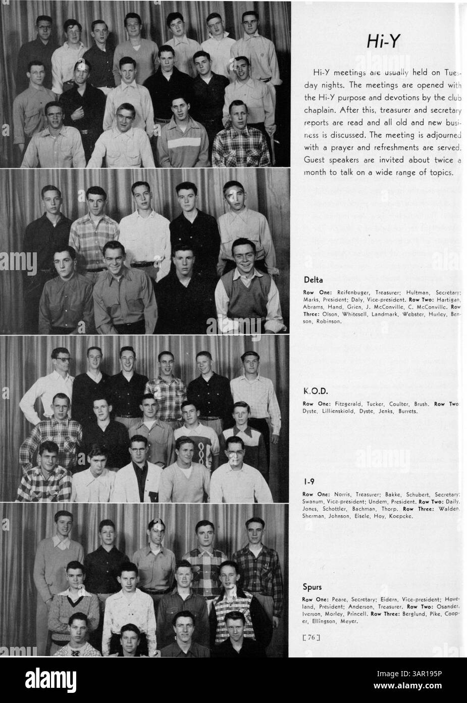 The 1951 Washburn Yearbook, '1951 Wahian,' offers a detailed look at ...