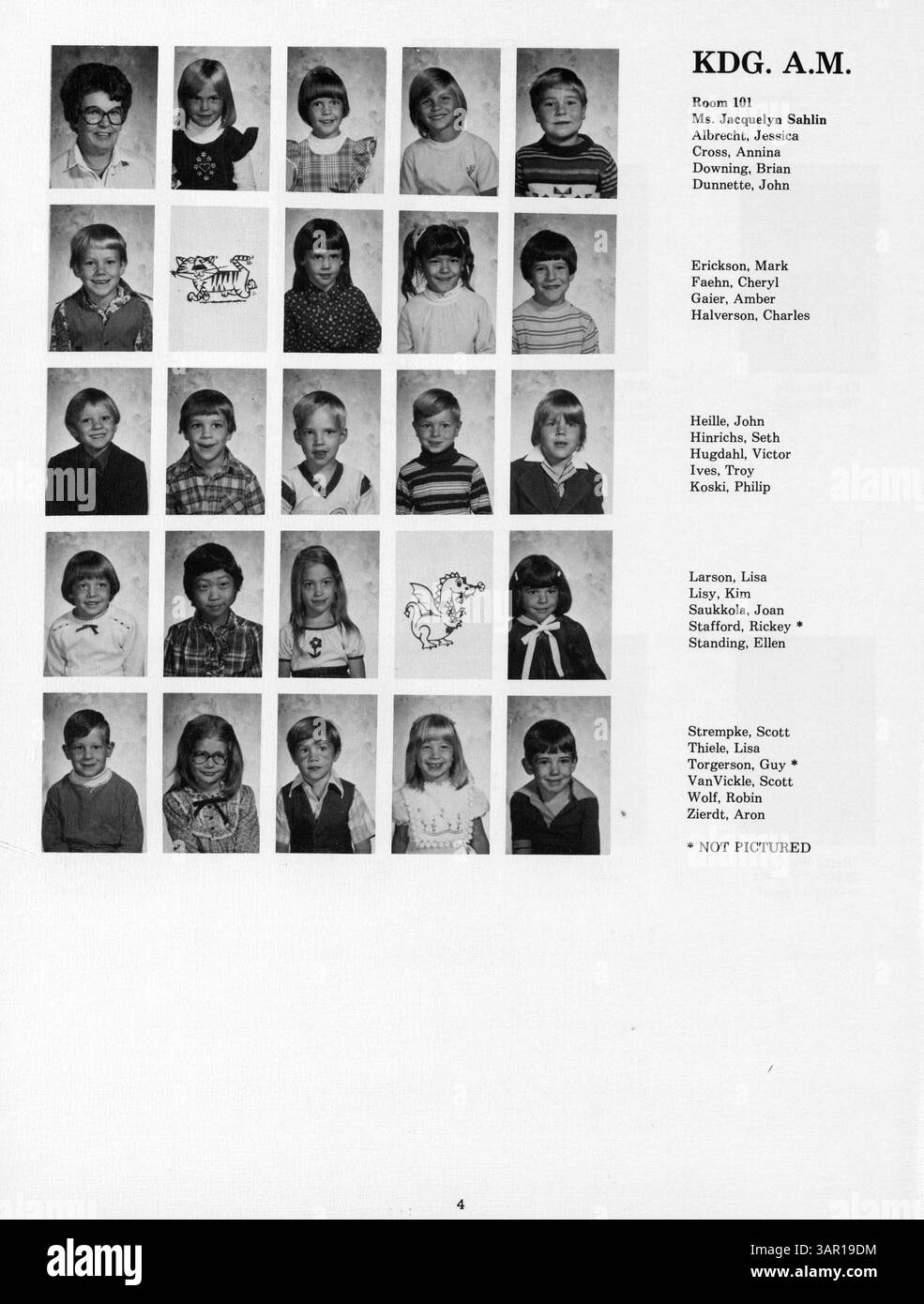 The 1980 yearbook from Waite Park Elementary School captures the ...