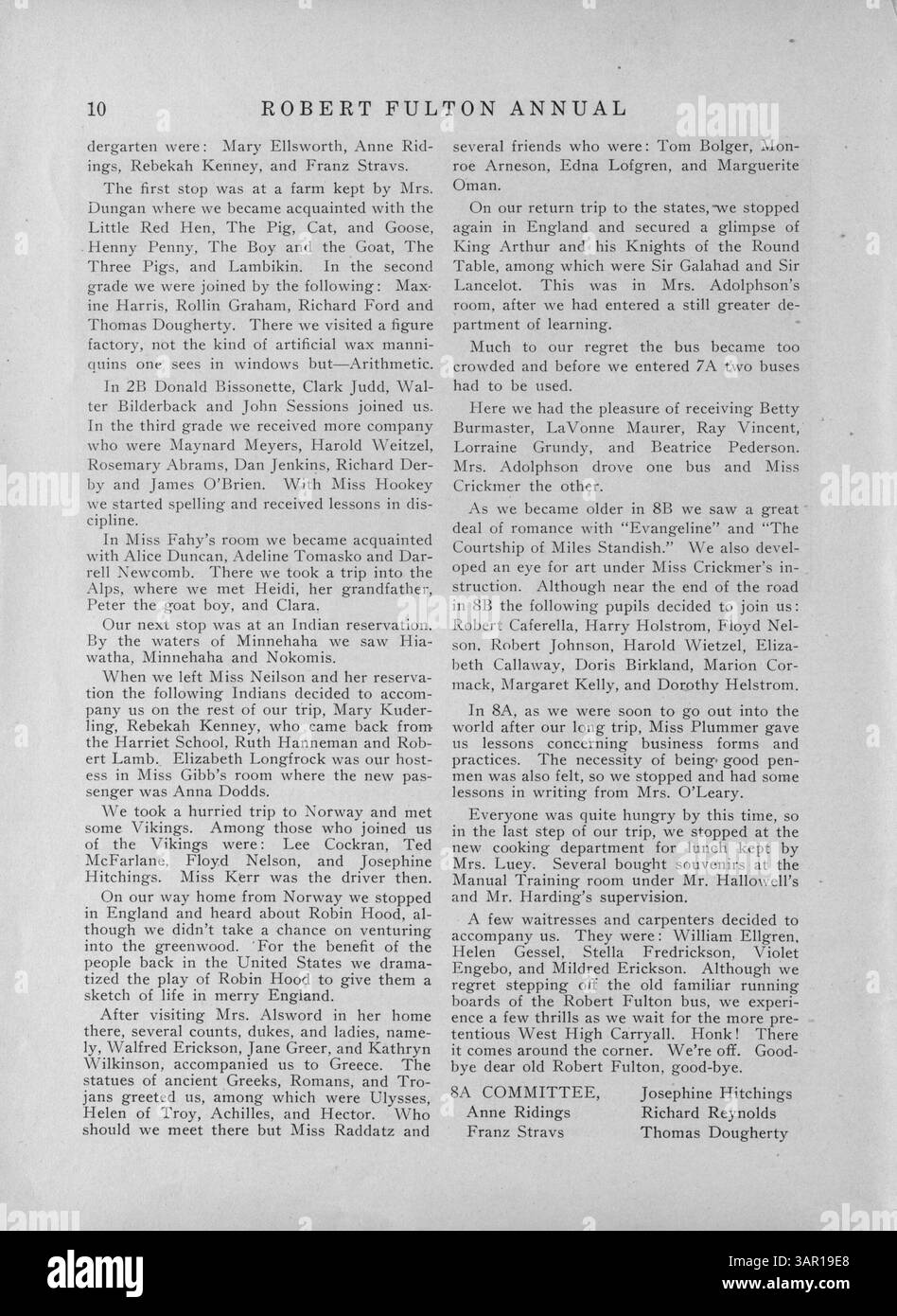 The 1927 'Robert Fulton Annual' from Fulton Elementary School showcases ...