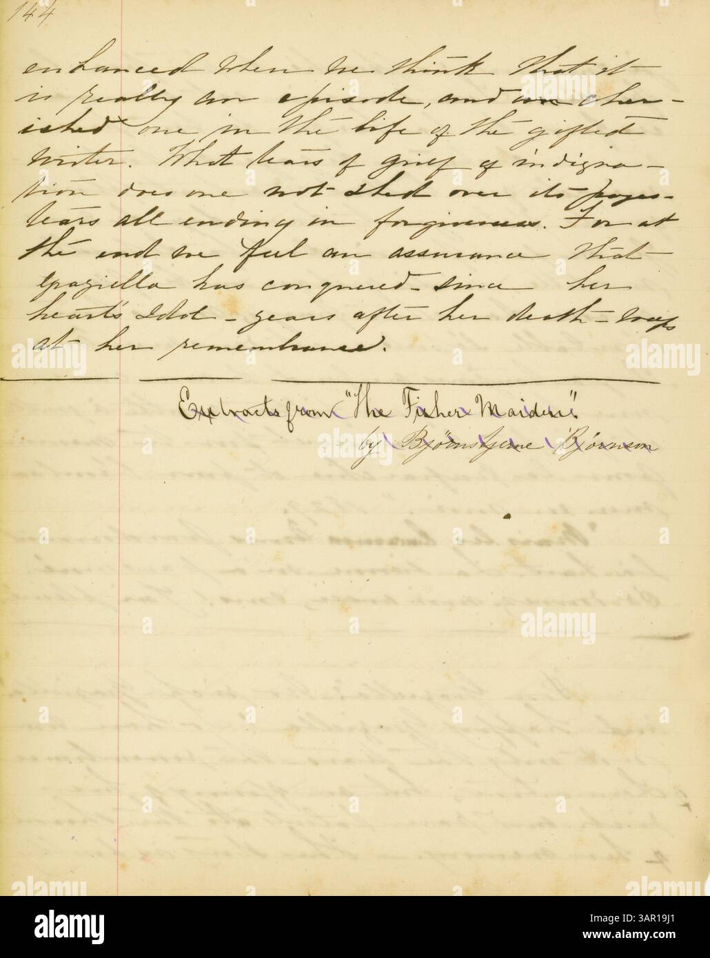 The 'Commonplace Book of Kate Chopin, 1867-1870' contains excerpts from ...