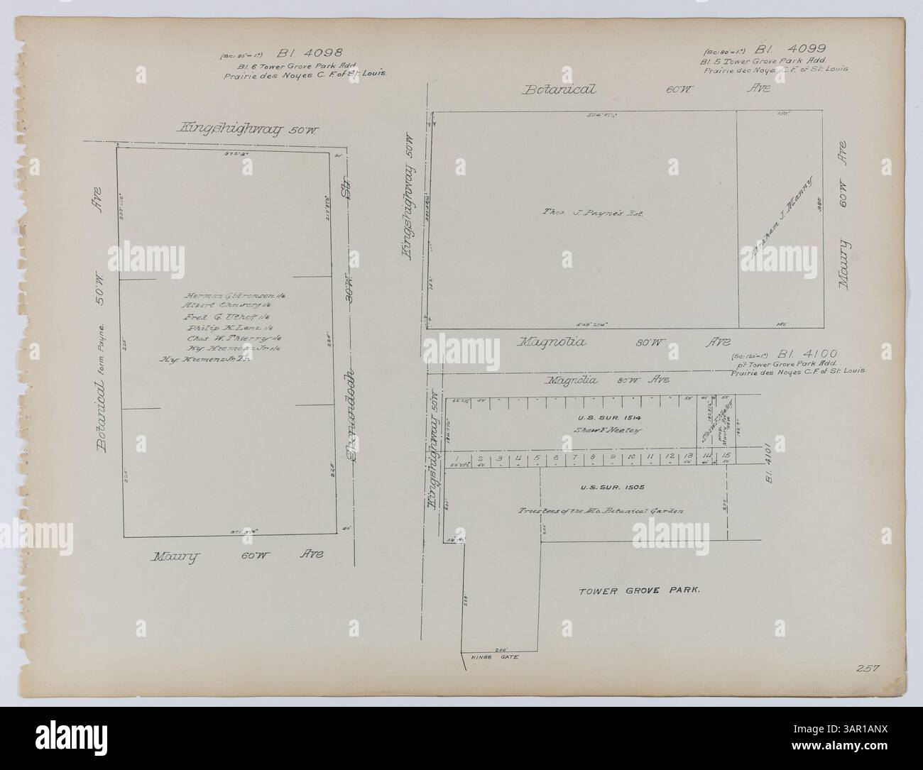 This volume of city blocks from 1888-1892 provides detailed information ...