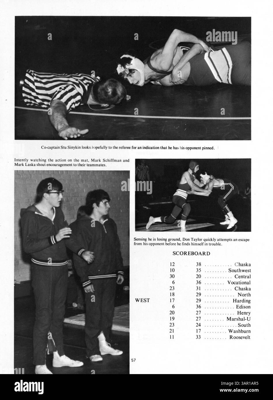 The 1971 'Hesperian' Yearbook from West High School features the ...