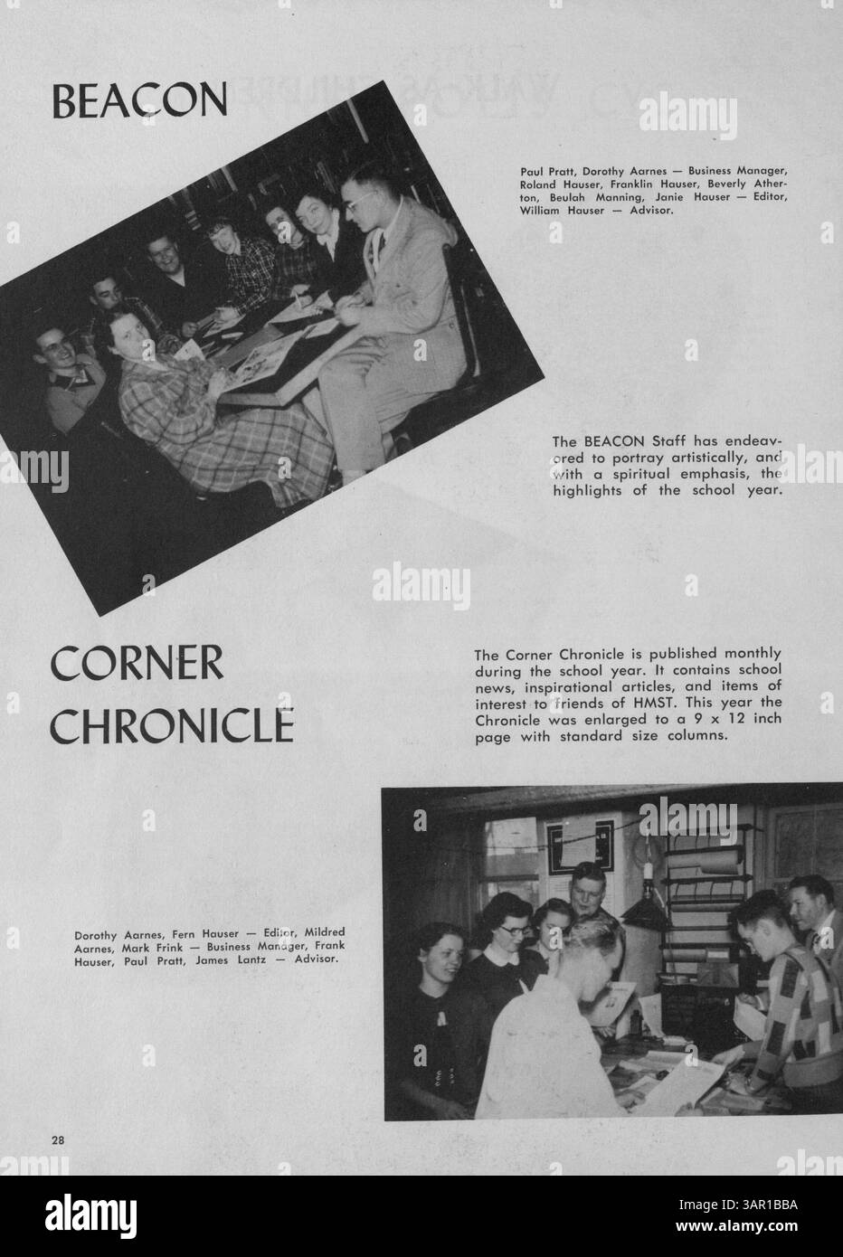 This 1952 yearbook from the Holiness Methodist School of Theology ...