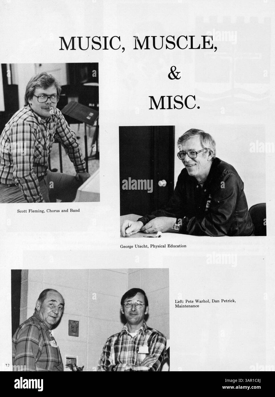 This 'Delta' yearbook from De La Salle High School in 1981 includes student portraits, faculty ...