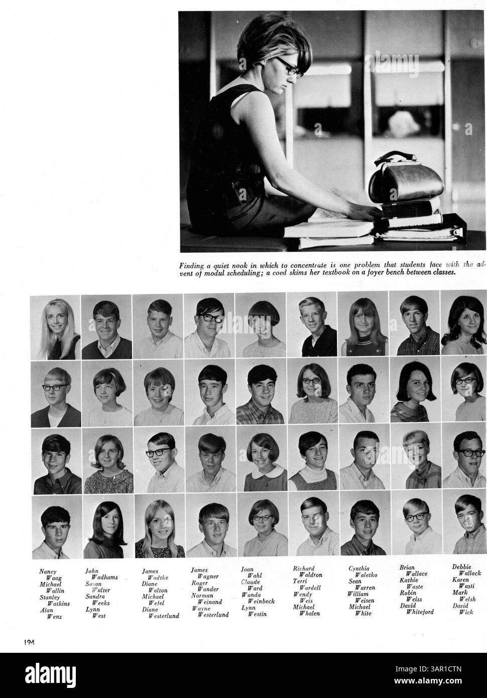 This high school annual from 1968 documents the major academic ...