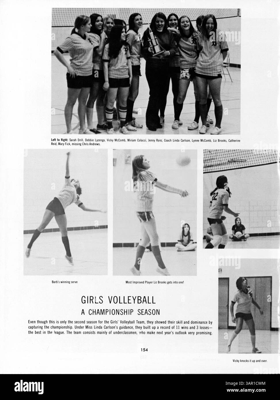 The 1973 edition of Breck's Mustang yearbook captures the highlights of ...