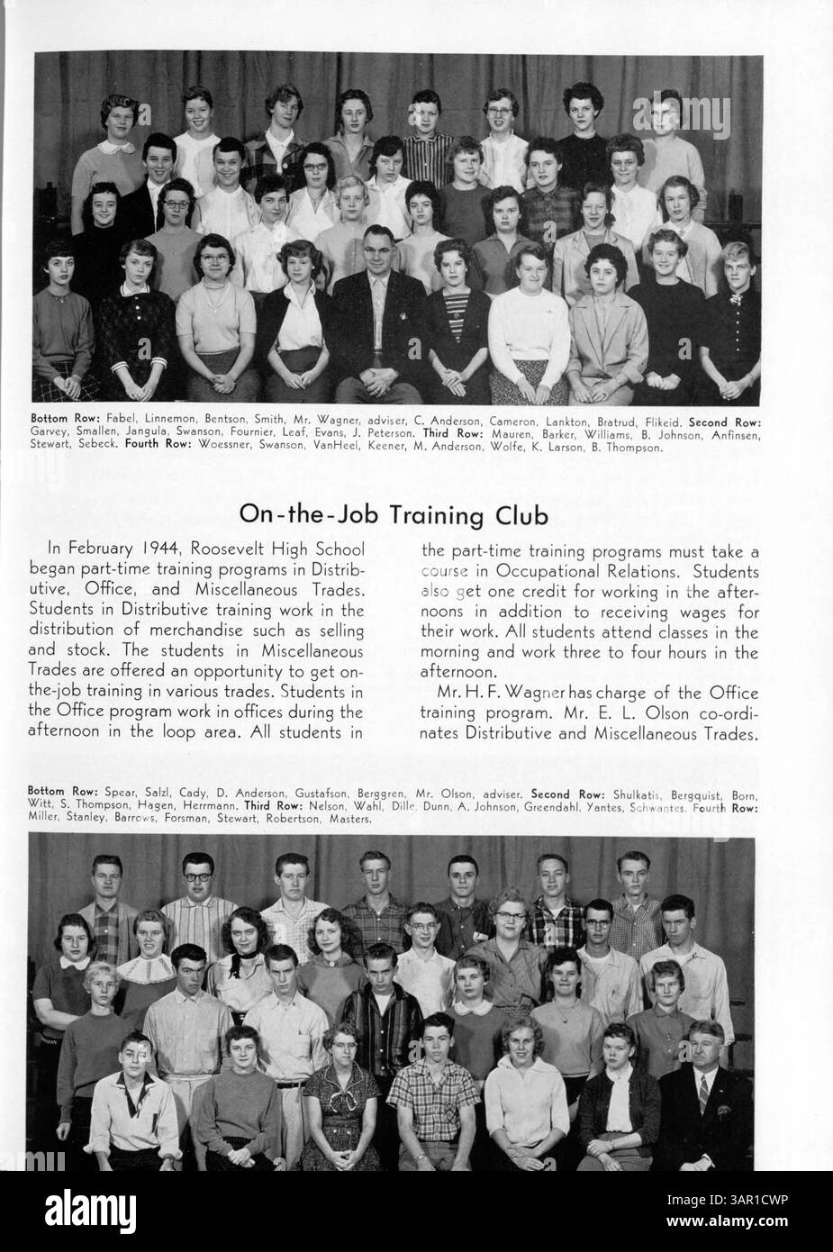 This 1958 Roosevelt Yearbook serves as a historical record of the ...