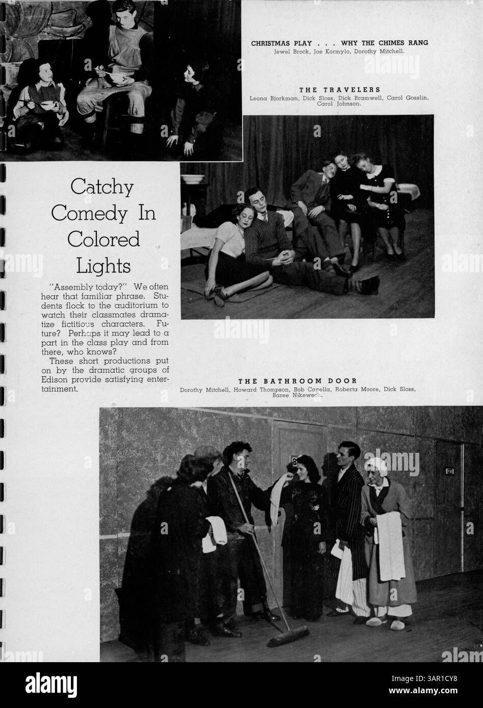 Edison High School’s 1940 yearbook commemorates the 1939-1940 school ...
