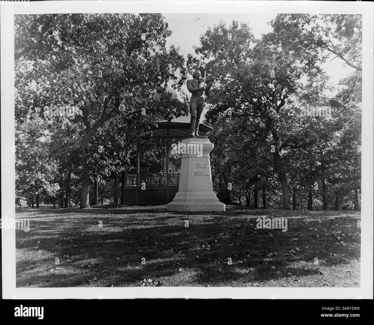 The statue of Ole Bull, located in Loring Park, honors the life and ...