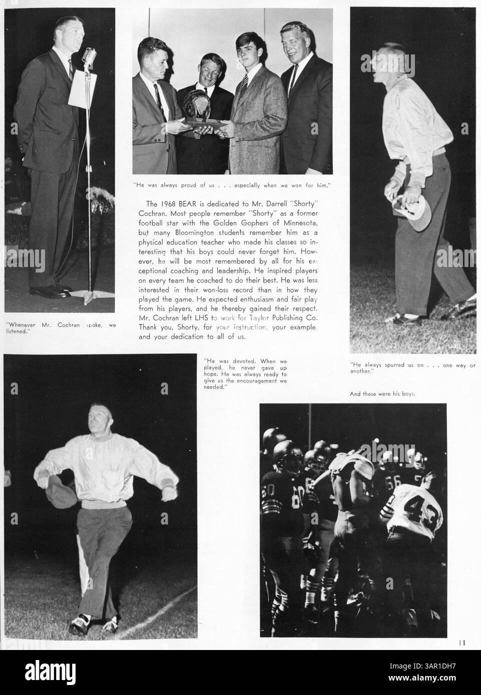 The 1968 '68 Bear' yearbook from Lincoln High School showcases the key ...