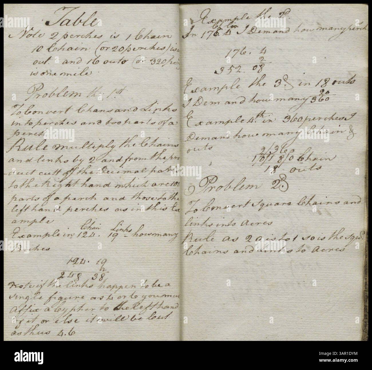 This manuscript copy of T. Pendleton's 'Practical Geometry' from ...