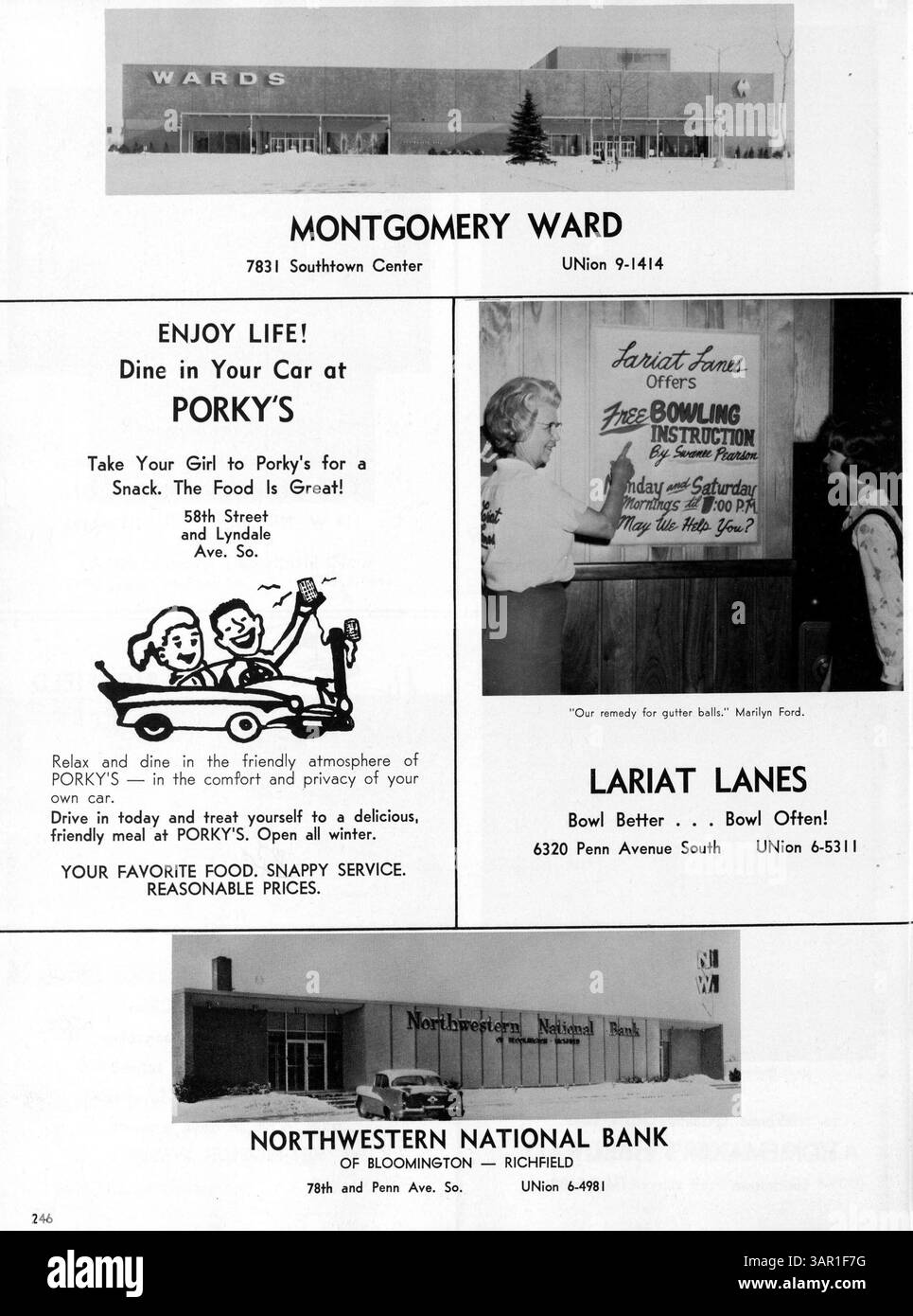 The 1964 Aurean Yearbook from Richfield High School showcases key ...