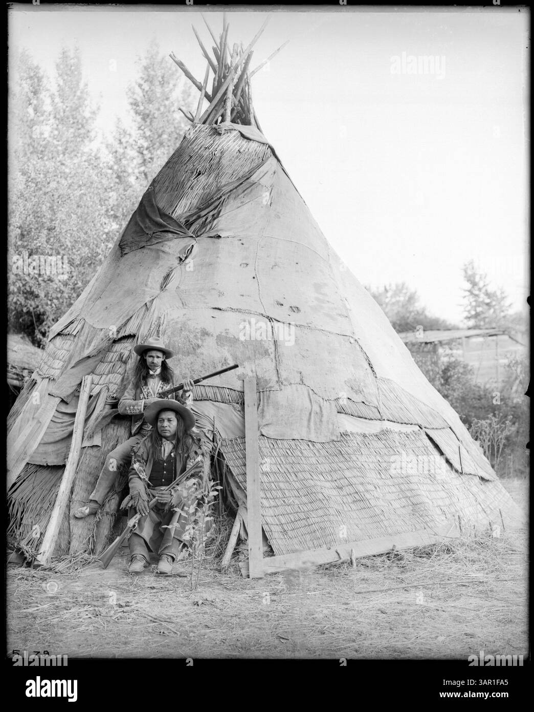 This photograph by Lee Moorhouse shows Arizona Bill with Native ...