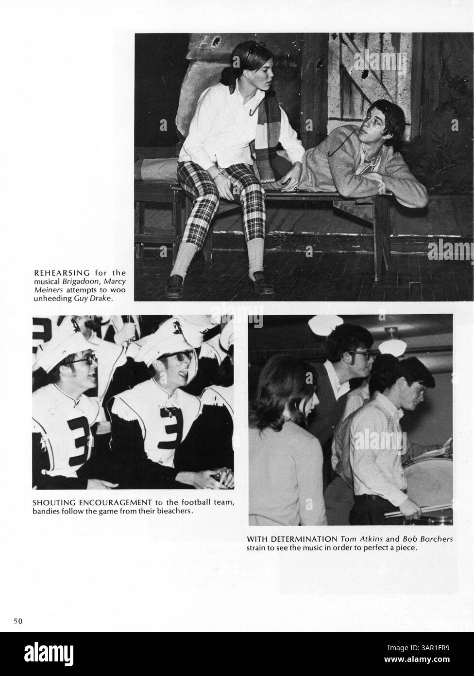 The 1969 'Whigrean' yearbook from Edina High School showcases the students, faculty, clubs ...