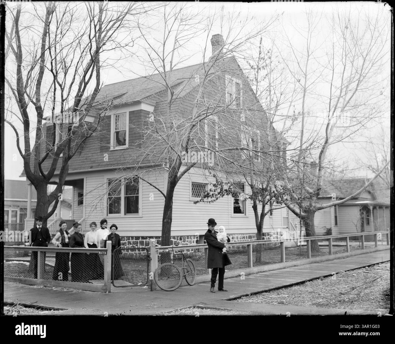 Photograph of the Moorhouse residence in Pendleton, capturing the ...