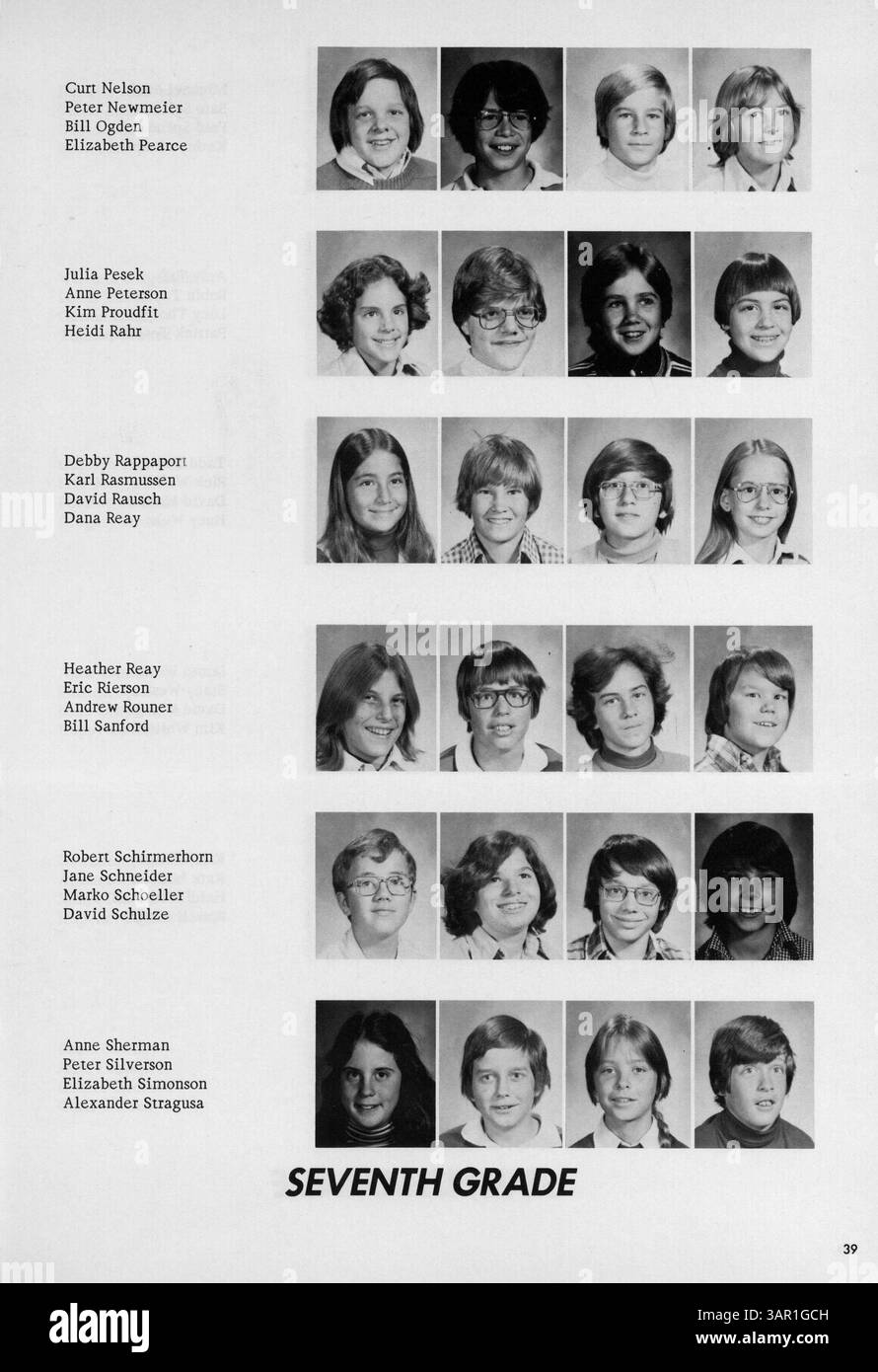 The 1977 'Images' yearbook from Blake Middle School captures moments of ...