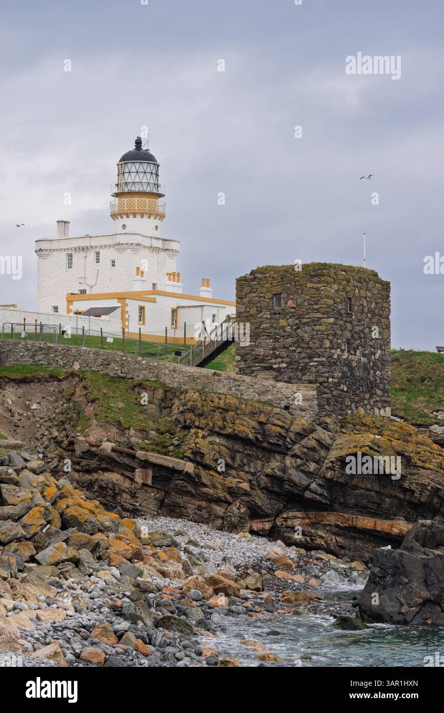 15 April 2025. Fraserburgh,Aberdeenshire,Scotland. This is a view of ...