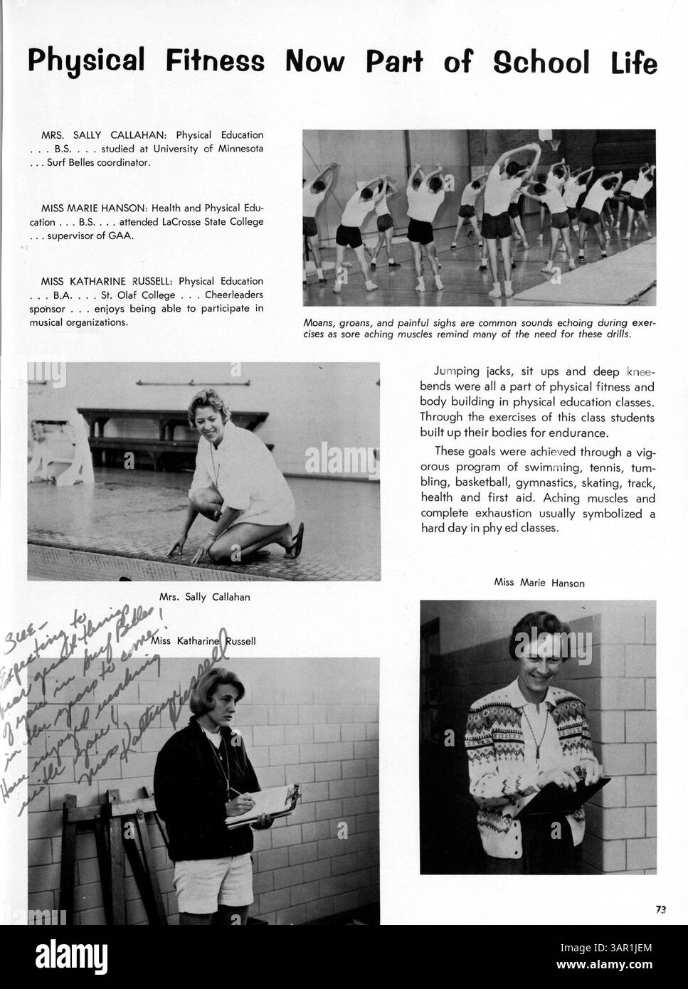 The 1965 yearbook, titled Echowan, from St. Louis Park High School ...