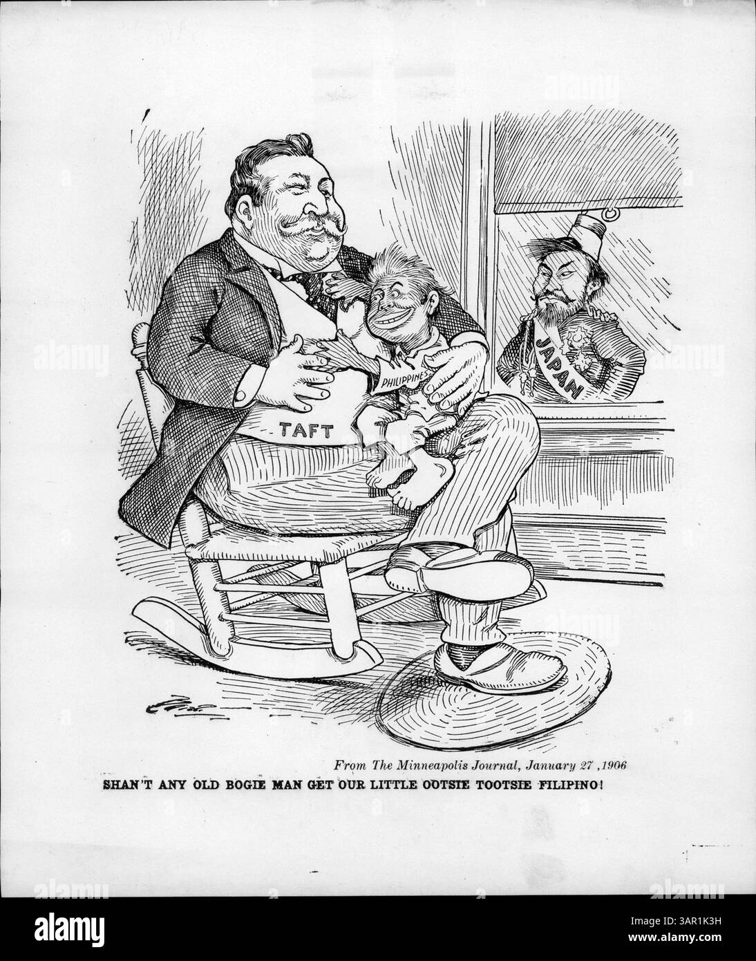 William Howard Taft, holding the Philippines, addresses concerns about ...