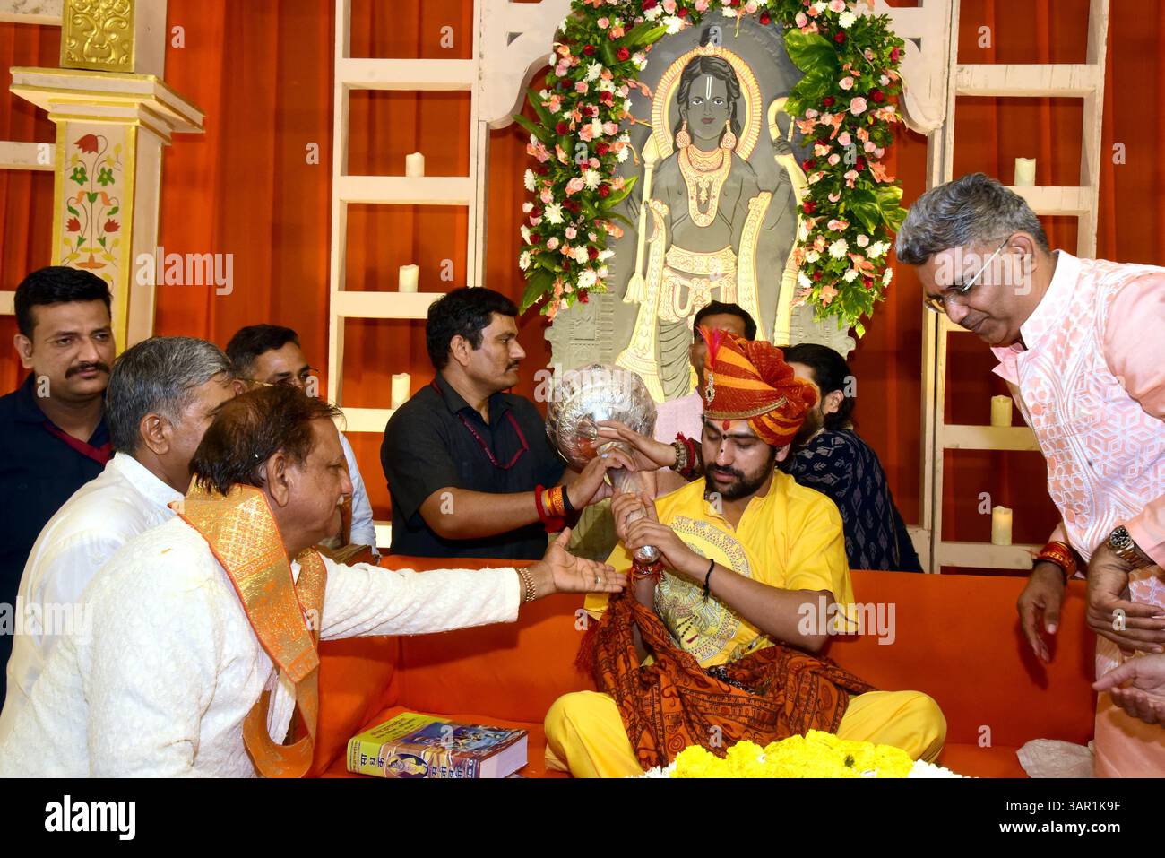 Bikaner, Rajasthan, India. 15th Apr, 2025. During auspicious occasion ...
