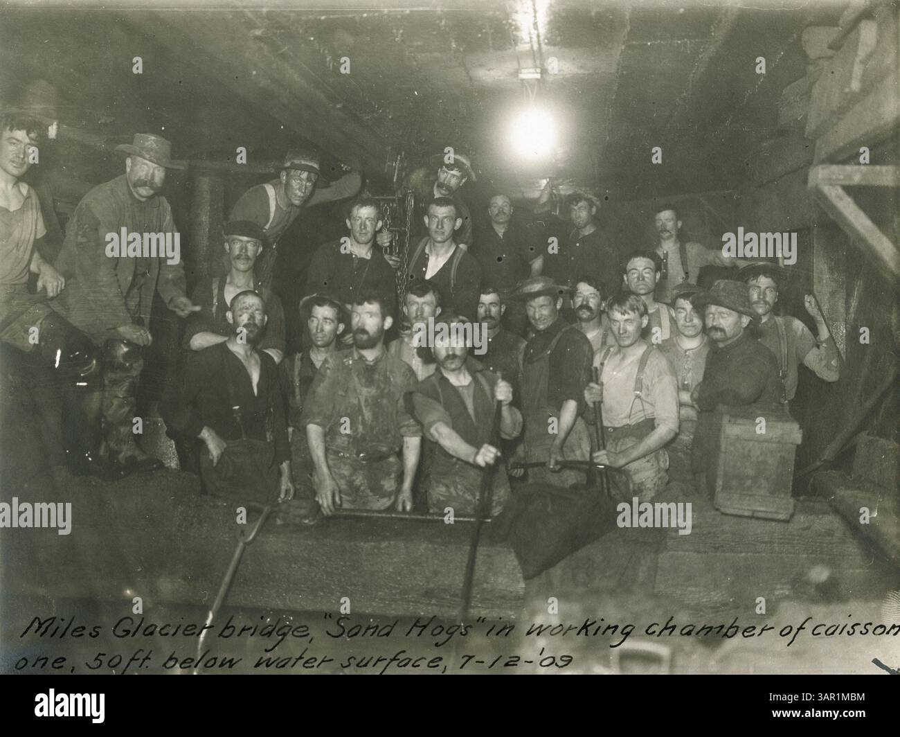 This photograph from the University of Oregon Libraries shows twenty ...