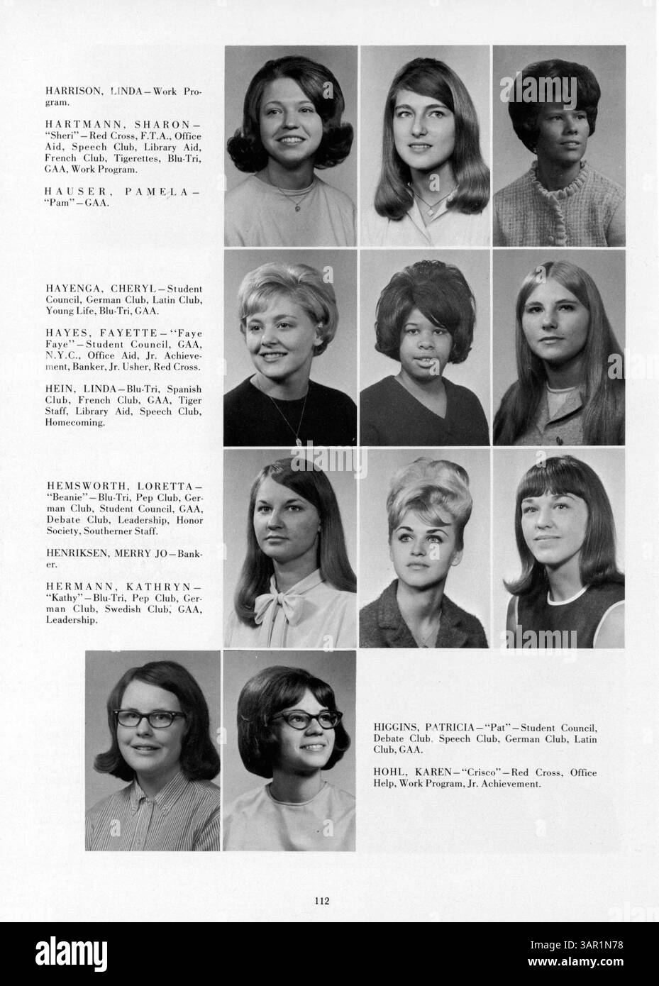 The 1966 South High School Yearbook features snapshots of the school's ...